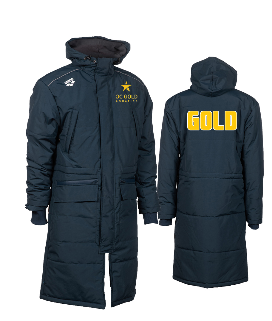 004914 TEAM PARKA GOLD - Competitive Aquatic Supply
